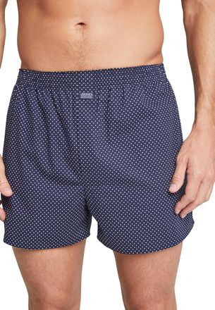 Jockey Herren Polka Dot Woven Boxer, Navy, 3XL