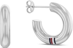 Tommy Hilfiger Jewelry Boucles dOreilles Créoles pour Femme en Acier Inoxidable - 2780948