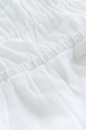 Next Strandkleid Kleid mit eckigem Ausschnitt und Flatter&auml;rmeln (1-tlg)