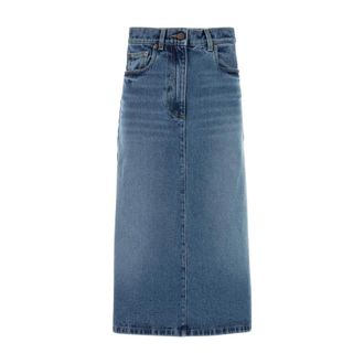 Prada Damen, R&ouml;cke, Blau, 2XSGr&ouml;&szlig;e