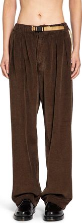 White Sand Corduroy Drawstring Pants
