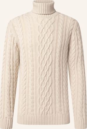 Joop Rollkragenpullover Lerresto weiss