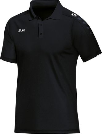 Jako Damen Poloshirt Classico, Schwarz, 42
