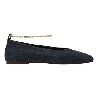 MARIA LUCA Blaue Ballerina Flache Schuhe - - Shoes - Damen - Blau - 36 1/2 EU