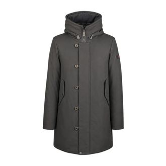 Peuterey Funktionaler Parka mit Kapuze - - Coats - Herren - Schwarzk - XS