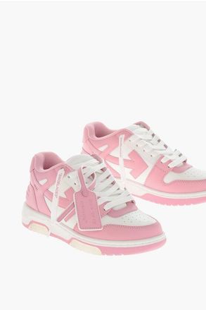 Off-white Leather OUT OF OFFICE Mid-top Sneakers size 36