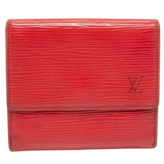 Louis Vuitton Pre-owned Leder Portemonnaies - - Pre-owned - Damen - Rot - ONE SIZE