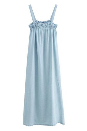Next Strandkleid Maxi-Sommerkleid aus Lyocell (1-tlg)