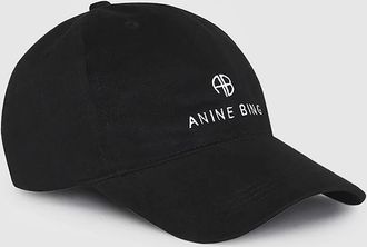 Anine Bing Casquette Jeremy Coton Noir