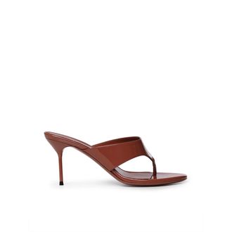 PARIS TEXAS Femme, Chaussures, Rouge, Taille: 37 EU Lidia Thong Mule 70