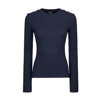 Dondup Stilvolle Pullover f&uuml;r jeden Anlass - - Knitwear - Damen - Blau - S