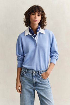 GANT Damen Rugger Sweatshirt (XXL) HYDRANGEA Blau