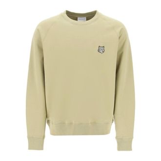 Maison Kitsun&eacute; Homme, Sweatshirts et sweats &agrave; capuche, Beige, Taille: XL SweaT-shirts