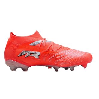 Puma Future 9 Match Fu&szlig;ballschuhe mit festem Boden f&uuml;r Damen (Rot/Silber)