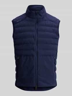 Polo Ralph Lauren Regular Fit Weste mit Logo-Stitching Modell PIECE DYED