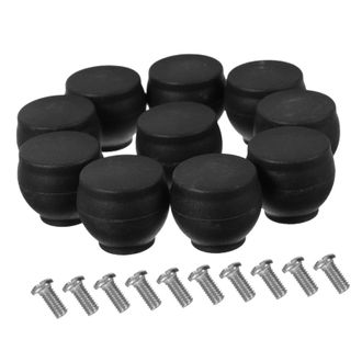 Valiclud 10St&uuml;cke Austauschbare Deckelgriffe f&uuml;r T&ouml;pfe Ergonomische und Stabile Kn&ouml;pfe f&uuml;r Kochgeschirr zu Installieren f&uuml;r Pfannen und Kessel