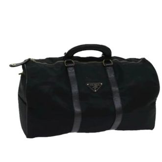 Prada Sac Boston Pre-owned - unisex - Pre-owned - Noir - Taille: ONE Size