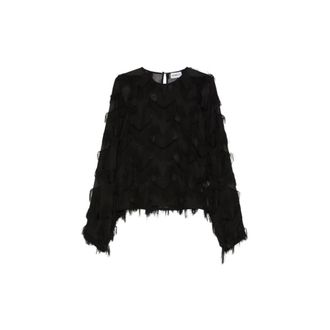 Marella Femme, Blouses et Chemises, Noir, Taille: 42 FR Blouse Nomme