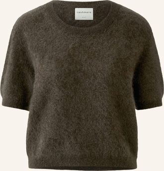 Oui Cashmere-Pullover braun
