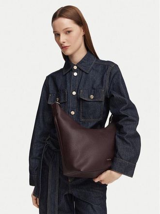 Calvin Klein Handtasche LV04F3891G Dunkelrot