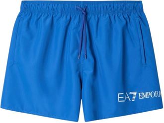 Emporio Armani Homme, Maillots de bain, Bleu, Taille: XL Costume mare