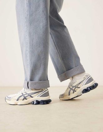 Asics Gel-Kinetic Fluent - Baskets - Blanc/bleu