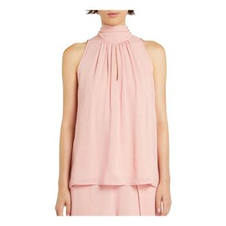 Marella &Auml;rmelloses Top - - Tops - Damen - Rosa - S
