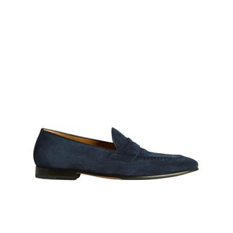 Kiton Homme, Chaussures, Bleu, Taille: 41 EU Mocassins en daim