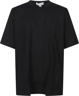 Comme Des Gar&ccedil;ons Homme, Tops, Noir, Taille: XS Short Sleeve Round Neck T-Shirt