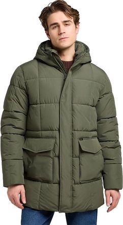 Lee Mens Mercury Puffer JKT Jacket, Olive Gray, M