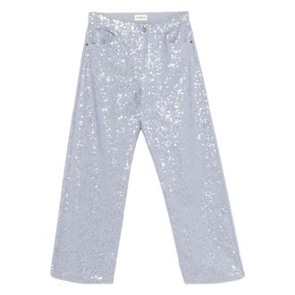 P.A.R.O.S.H. Blaue Denim Jeans - - Jeans - Damen - Blau - M