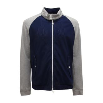 Paolo Pecora Pus14202F02 Jersey Bomberjacke - - Jackets - Herren - Blau - 2XL