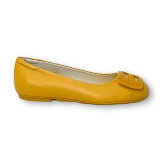 Hogan Ballerina Plaque Vernciata Halbschuhe - - Shoes - Damen - Gelb - 36 1/2 EU