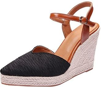 Generic Chaussures de pêcheur dété 2026 pour femmes, sandales à talons hauts à plateforme en satin léger pour bureau, soirée, fête, demoiselle dhonneur, maria