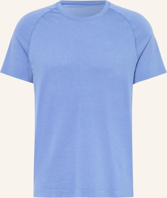 lululemon Lululemon Trainingsshirt Metal Vent blau