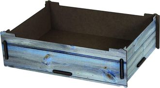 Werkhaus Aufbewahrungsbox groß Holz blau