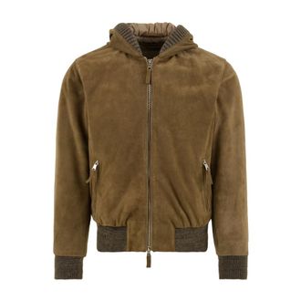 The Jack Leathers Homme, Vestes, Brun, Taille: XL Jonathan Suede Jacket