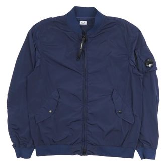 C.P. Company Lens-Detail Bomberjacke - - Jackets - Herren - Blau - XL