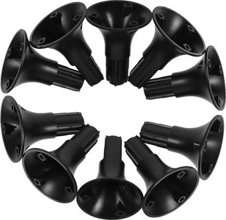 Exceart 10 St&uuml;ck Solar -rasenlampenbasis Kunststoffsockel F&uuml;r Licht Solar-laternenlicht-ersatzoberteil Gartenlampenhalter Sockel F&uuml;r Gartenleuchten Lampensock