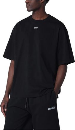 Off-white Homme, Tops, Noir, Taille: S New Off Stamp Skate S/S Tee