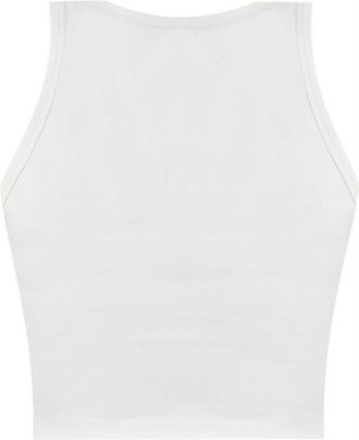 Janice Kurzarmshirt 3 x Damen crop Top hochgeschlossen Niah Kurzes Tanktop aus Baumwolle