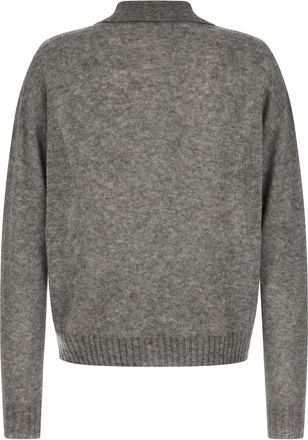 Tom Ford Cashmere and Silk Knit Polo Shirt - Charcoal
