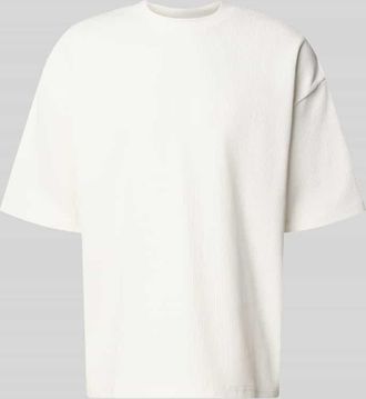 Review Relaxed Fit T-Shirt mit Strukturmuster