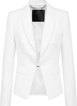 Philipp Plein Femme, Vestes, Blanc, Taille: 42 FR Cady Bolero