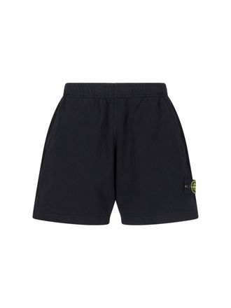 Stone Island Sports Shorts Logo