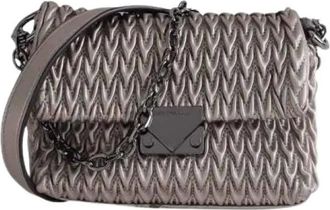Armani Sac port&eacute; &eacute;paule Pre-owned - Femme - Pre-owned - Gris - Taille: ONE Size