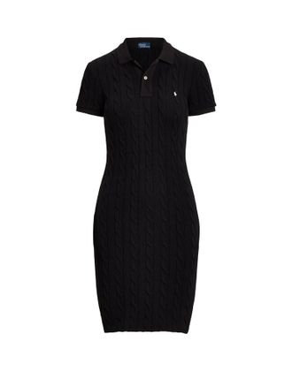 Ralph Lauren SKINNY FIT CABLE COTTON POLO DRESS