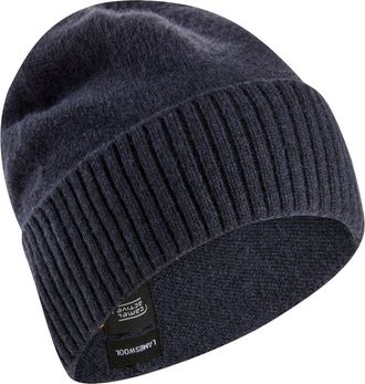 Camel Active Herren Beanie aus Reiner Lammwolle Navyblau, Menswear-OS