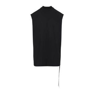 Rick Owens Homme, Tops, Noir, Taille: M Tarp T-shirt