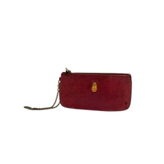 Cartier Pochette Vintage en Cuir Pre-owned - Femme - Pre-owned - Rouge - Taille: ONE Size